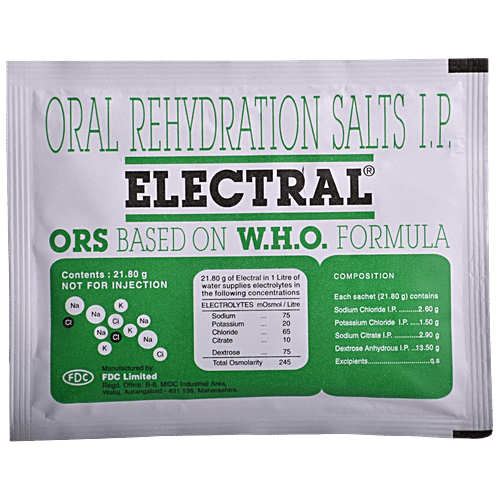 Buy Electral ORS Powder - Oral Rehydration Salts Online at Best Price ...