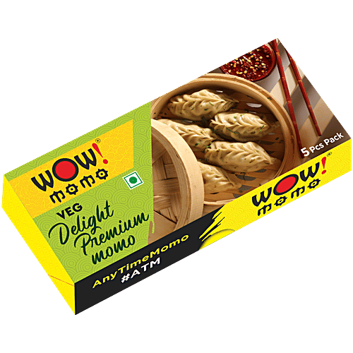 Buy Wow! Momo Delight Premium Veg Momo Online at Best Price of Rs 55 ...