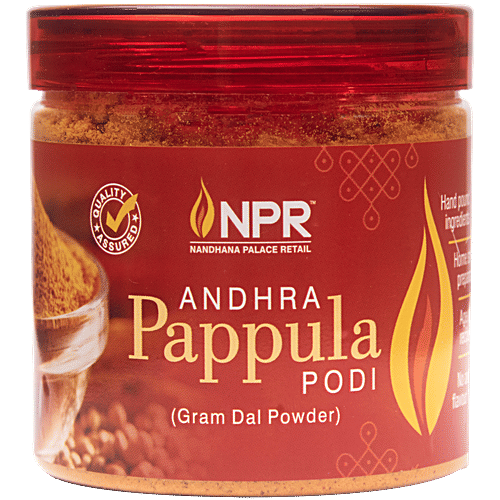 Buy NPR Andhra Pappula Podi Online at Best Price of Rs 171 - bigbasket