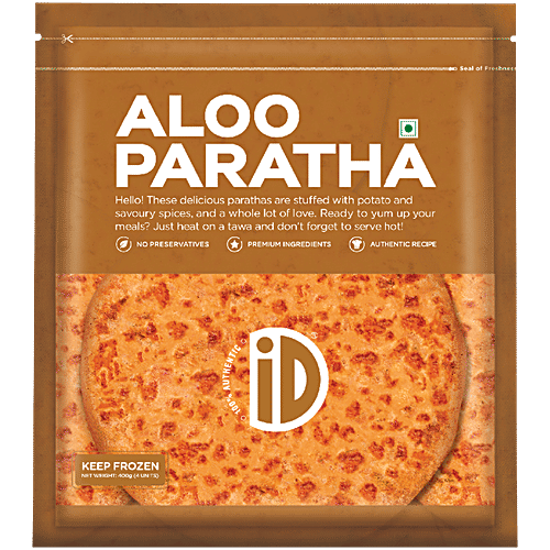 Buy iD Aloo Paratha Online at Best Price of Rs 118.69 - bigbasket