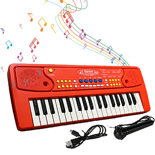Buy Play Magic USB Charging Musical Keyboard - With Microphone, 3 ...