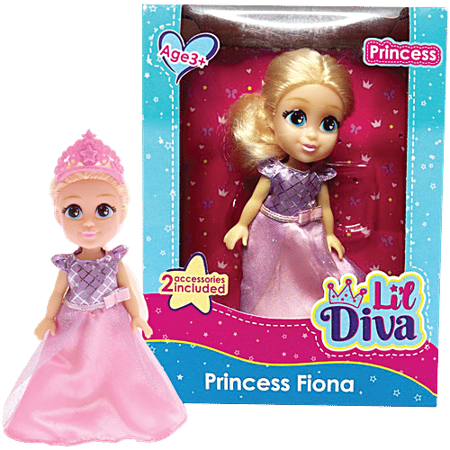 Buy Li'l Diva Princess Fiona - 15.24 cm Doll, 2+ Years Online at Best ...