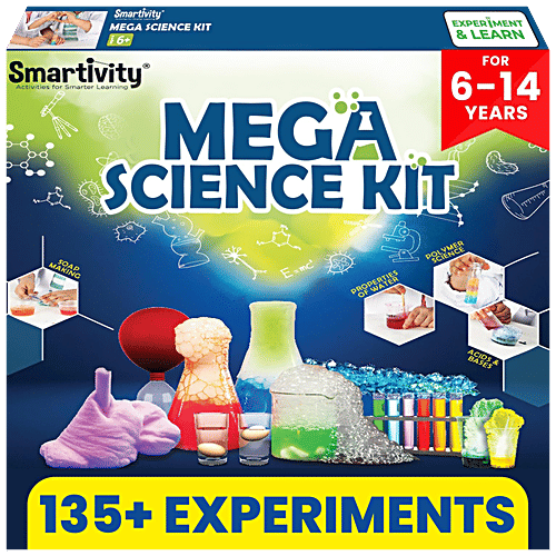Buy Smartivity 135+ Science Experiment Kit For Kids, 6+Years Online at ...