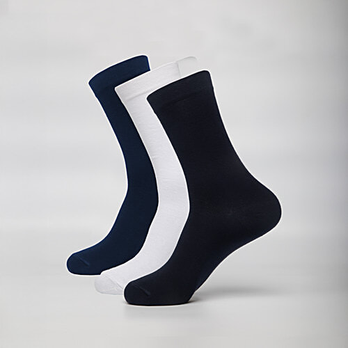 Buy Hoversole Solid Mid-Calf Socks Online at Best Price of Rs 374 ...