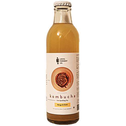 Buy Local Ferment Co Mango & Chilli Kombucha - Live Sparkling Tea ...