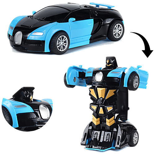 Buy Frendo Transformer Friction Car - 2 In 1 Feature, Bug Blue Online at Best Price of Rs 249 ...