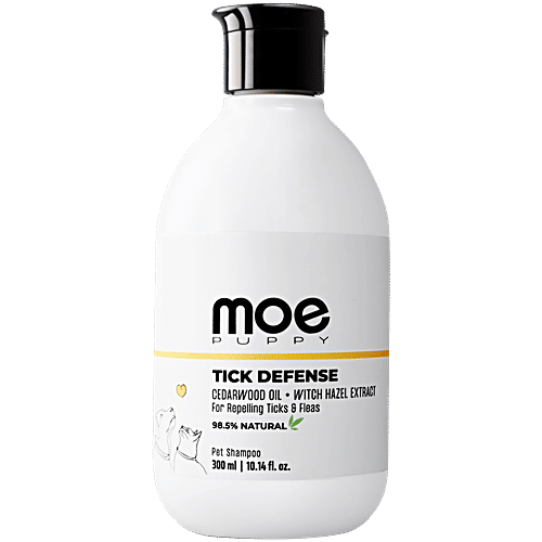 Buy Moe Puppy Tick Defense Pet Shampoo For Repelling Fleas Online at ...