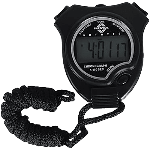 Buy Nivia Digital Stopwatch - JS-307, Black Online at Best Price of Rs ...