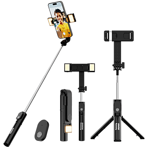 Buy Dubstep Flickstick Lit Smart Selfie Stick With 360 Degree Rotation ...