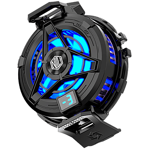 Buy Nu Republic Dread Chill Magnetic Mobile Gaming Cooler With Led Temperature Display - Black ...
