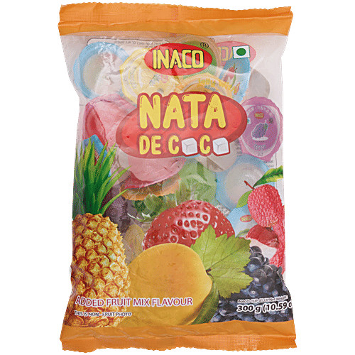 Buy Inaco Nata De Coco - Added Fruit Mix Flavour Online at Best Price ...
