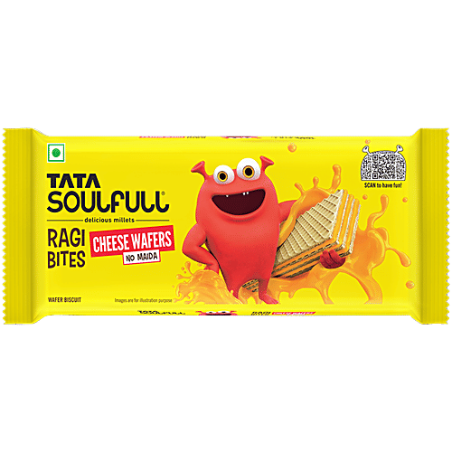 Buy Tata Soulfull Cheese Wafers Ragi Bites Online at Best Price of Rs ...