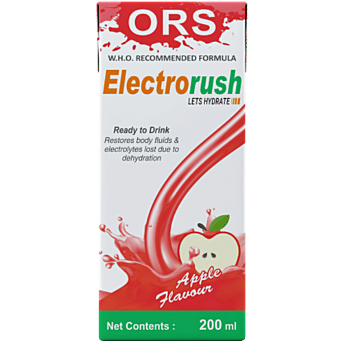 Buy Electrorush Apple Flavour ORS - Ready To Drink Online at Best Price ...