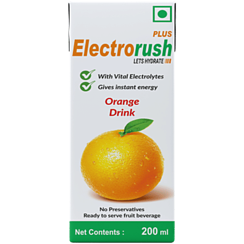 Buy Electrorush Plus Orange Drink Online at Best Price of Rs 20 - bigbasket