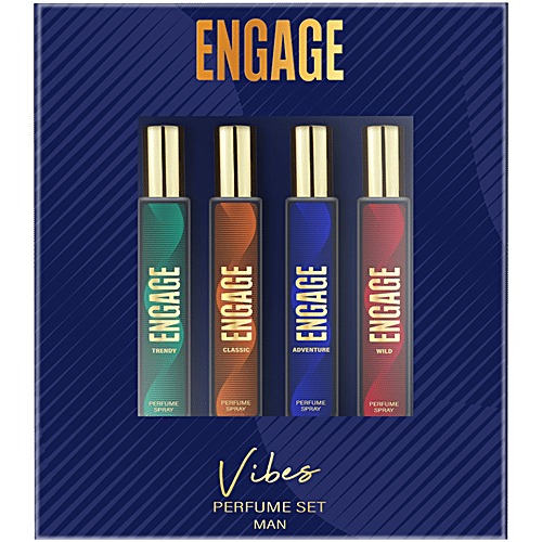 Buy Engage Vibes Perfume Set - For Man Online at Best Price of Rs 349.5 ...