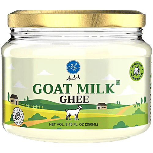 Buy Aadvik Goat Milk Ghee Online at Best Price of Rs 849 - bigbasket