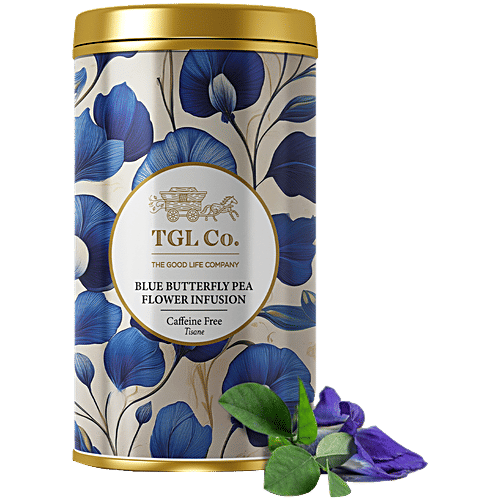 Buy TGL Co. Blue Butterfly Pea Flower Infusion - Caffeine Free Tisane ...
