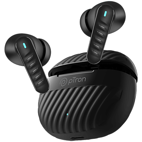 Buy pTron Bassbuds Bliss TWS Earbuds, 4 Quadpro Mics, ENC Calls, 40 H ...