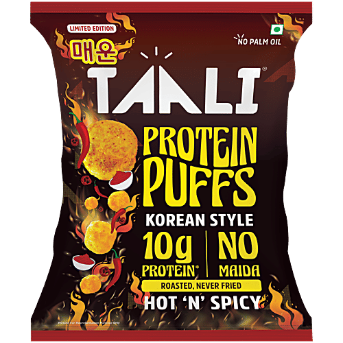 Buy Taali Korean Style Protein Puffs Online at Best Price of Rs 47.2 ...
