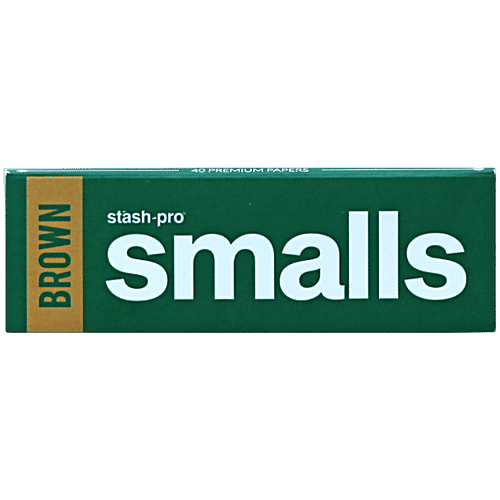 Buy Stash-Pro Smalls Brown Premium Rolling Papers Online at Best Price ...