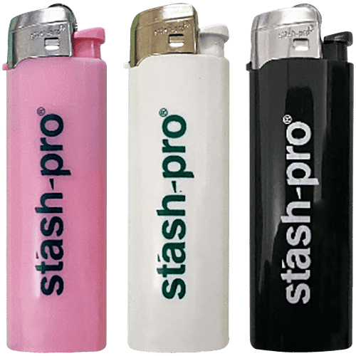 Buy Stash-Pro Flint Lighter - Assorted Colours Online at Best Price of ...