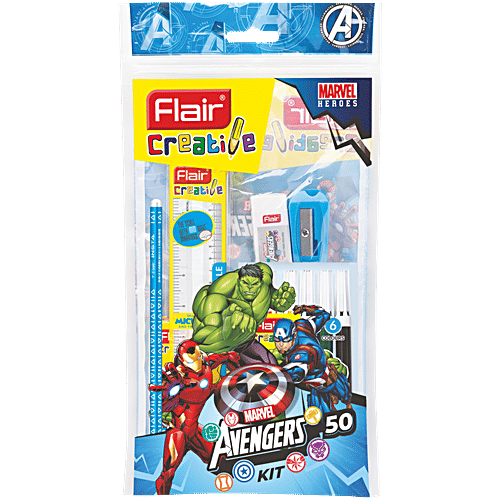 Buy Flair Creative Marvel Avenger Kit 50 Online at Best Price of Rs 49 ...