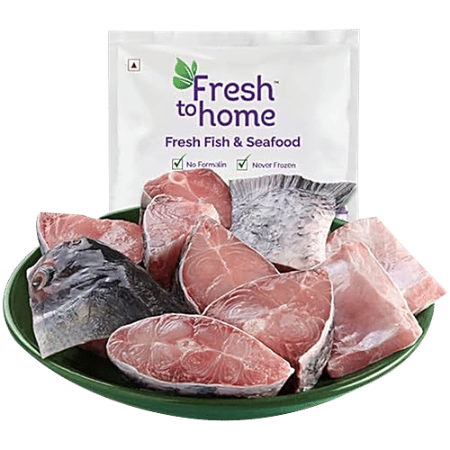 Buy FreshtoHome Catla - Bengali Cut With Head Online at Best Price of ...