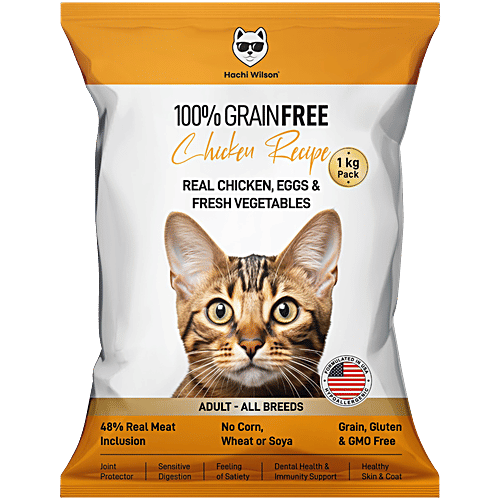 Buy Hachi Wilson Chicken Recipe Dry Cat Food - For Adult Online at Best ...
