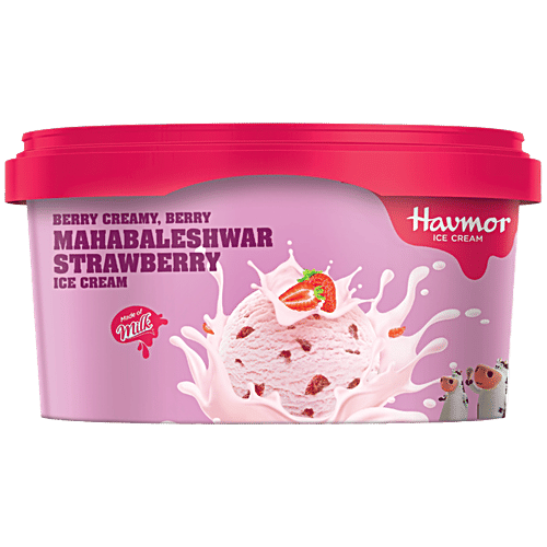 Buy Havmor Mahabaleshwar Strawberry Ice Cream Online at Best Price of ...