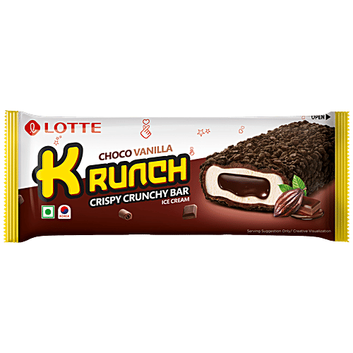 Buy Lotte Choco Vanilla Krunch Ice Cream Bar Online at Best Price of Rs ...