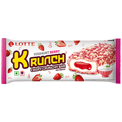 Buy Lotte Yoghurt Berry Krunch Ice Cream Bar Online at Best Price of Rs ...