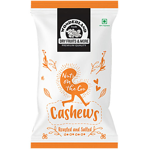 Buy Wonderland Foods Cashew - Roasted & Salted Online at Best Price of Rs 33 - bigbasket