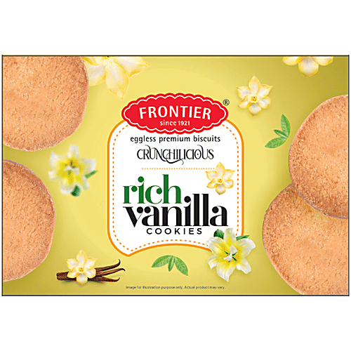 Buy Frontier Crunchilicious Rich Vanilla Cookies Online at Best Price ...