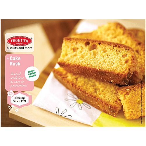 Buy Frontier Eggless Cake Rusk Online at Best Price of Rs 255.1 - bigbasket