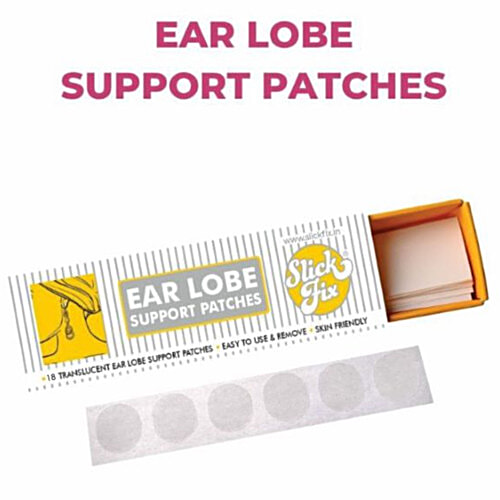 Buy Slick Fix Ear Lobe Support Patches - Clear Online at Best Price of ...