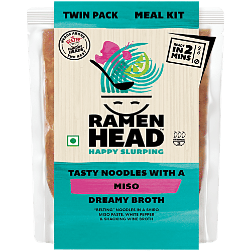 Buy Ramenhead Noodles With Miso Dreamy Broth - Twin Pack Meal Kit ...