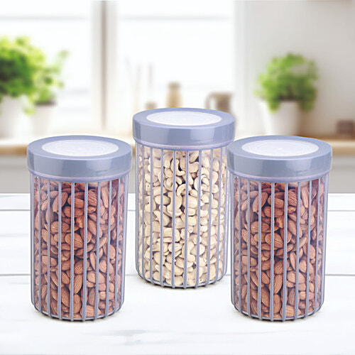 Buy Joyo Better Home Linea Container Set - Grey Online at Best Price of ...