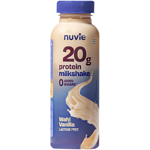Buy Nuvie Lactose Free Vanilla Protein Milkshake Online at Best Price ...