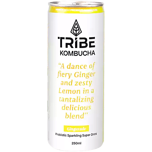 Buy Tribe Kombucha Gingerade - Probiotic Sparkling Super Drink Online ...