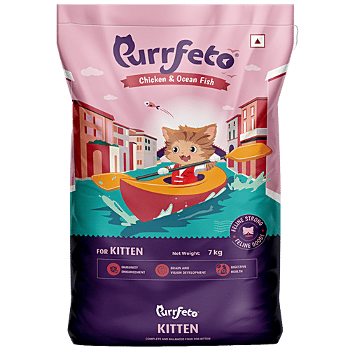 Buy Purrfeto Chicken & Ocean Fish Kitten Food Online at Best Price of ...