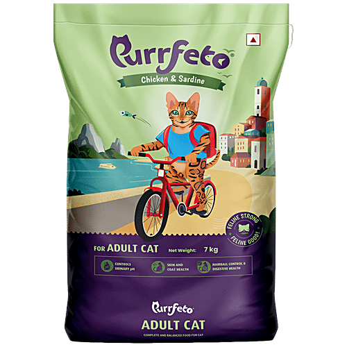 Buy Purrfeto Chicken & Sardine Adult Cat Food Online at Best Price of ...