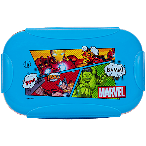Buy Marvel Avengers Stainless Steel Insulated Lunch Box - Blue Online ...