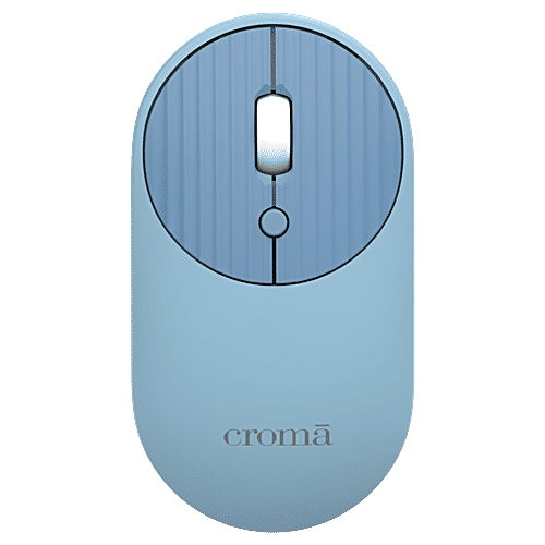 Buy Croma Wireless Optical Mouse with Power Saving Feature - 1600 DPI ...