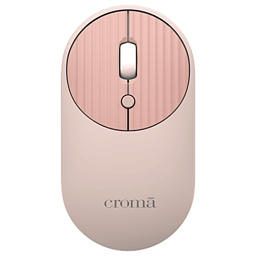 Buy Croma Rechargeable CRSPPNKMSA016505 Wireless Optical Mouse With ...