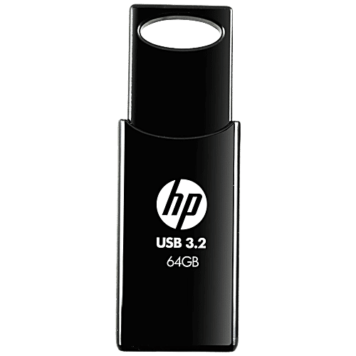 Buy Hewlett Packard 712W 64GB USB 3.2 Flash Drive - Built-in Keyring ...