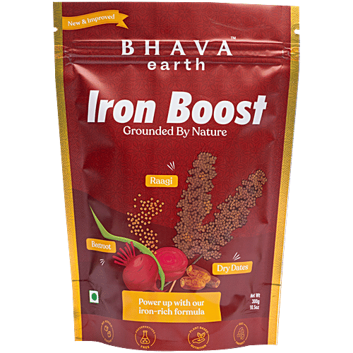 Buy Bhava Earth Iron Boost Powder Online at Best Price of Rs 399 ...