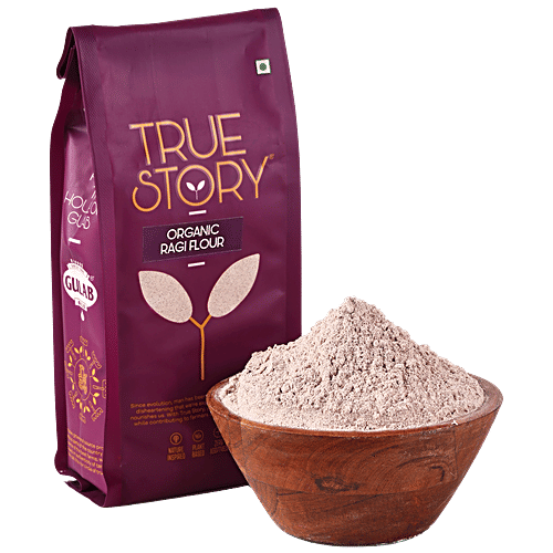 Buy True Story Organic Ragi Flour Online at Best Price of Rs 64.67 ...