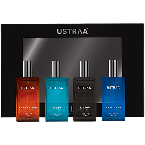 Buy Ustraa 4 Play Premium Cologne Set - Perfume For Men Online at Best ...