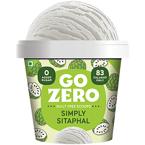 Buy Go Zero Simply Sitaphal Guilt Free Ice Cream Online at Best Price of Rs 60 - bigbasket
