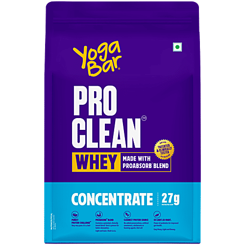 Buy Yoga Bar Pro Clean Whey Protein Powder With Proabsorb Blend ...